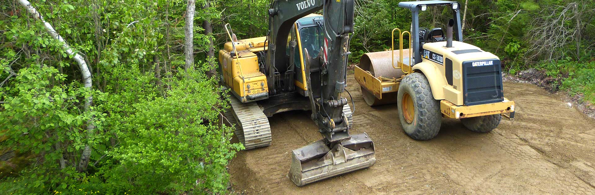 earthwork_maine2 | Earthwork, excavation in Midcoast Maine. Sitework, driveways, paving, parking ...