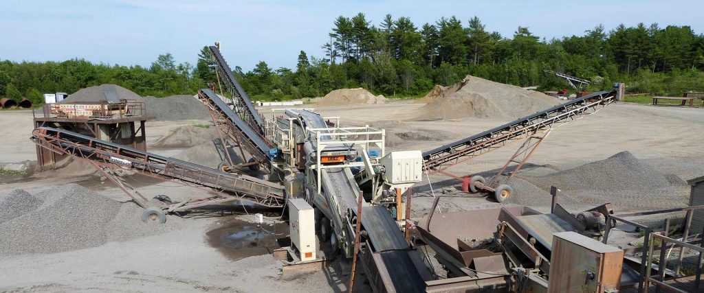 conveyor | Earthwork, excavation in Midcoast Maine. Sitework, driveways ...